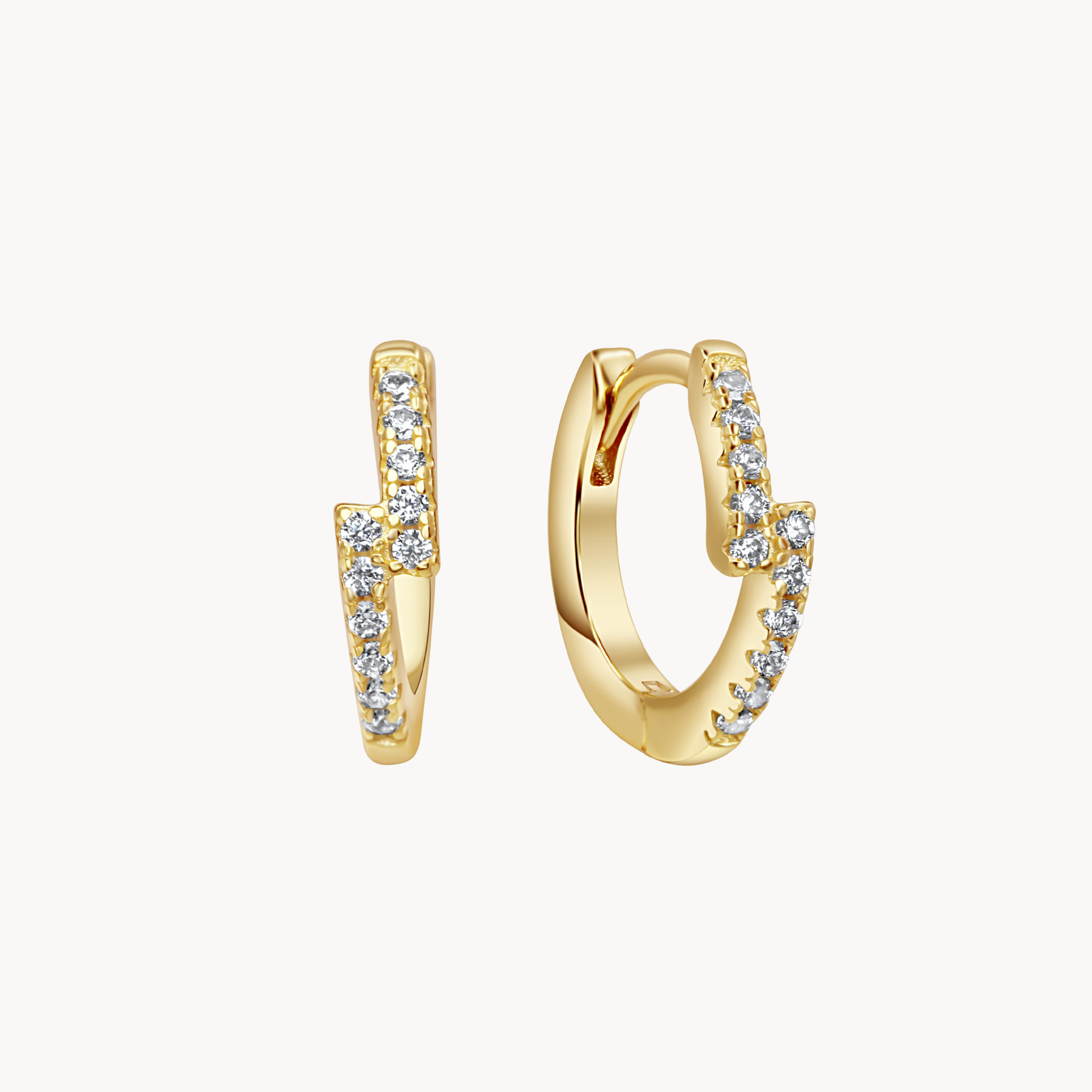 Cindy Huggie Hoops | Lucky Eleven Jewellery